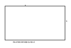 Chu vi hình chữ nhật: Công thức tính và ví dụ dễ hiểu nhất